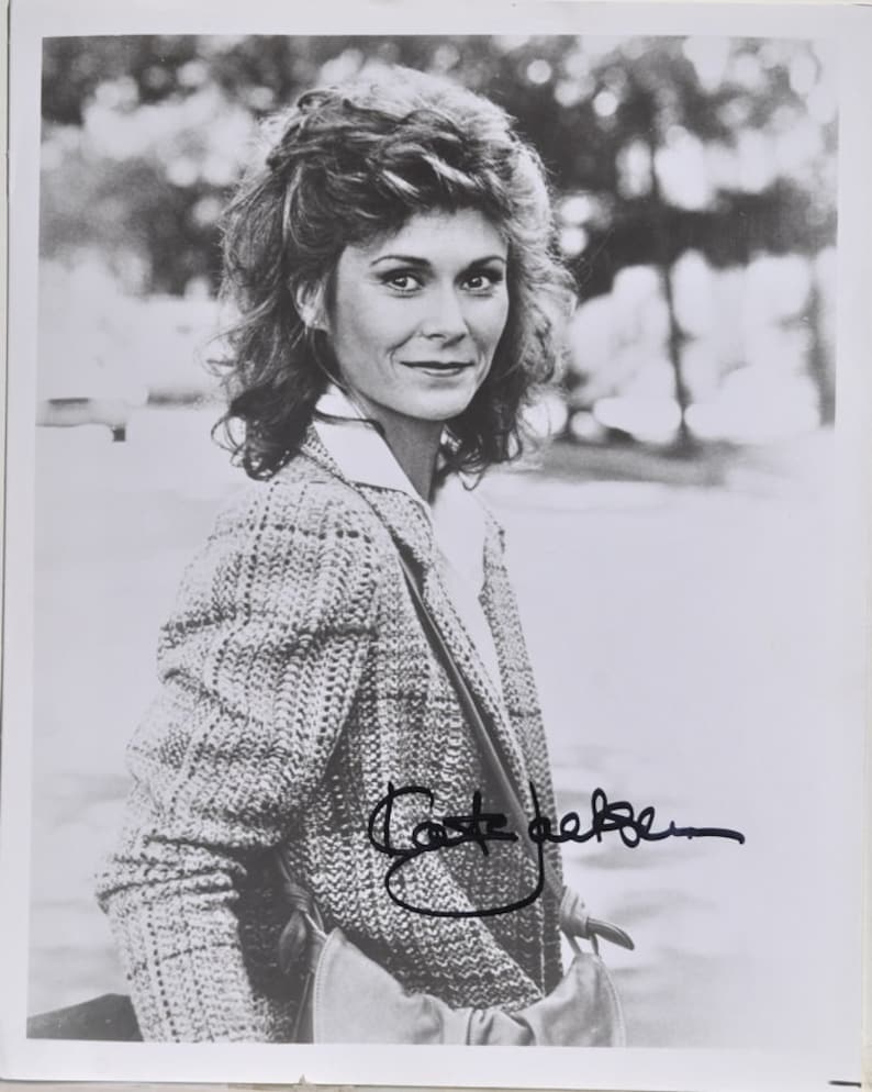 KATE JACKSON SIGNED Photo - Charlie's Angels W/coa - Etsy