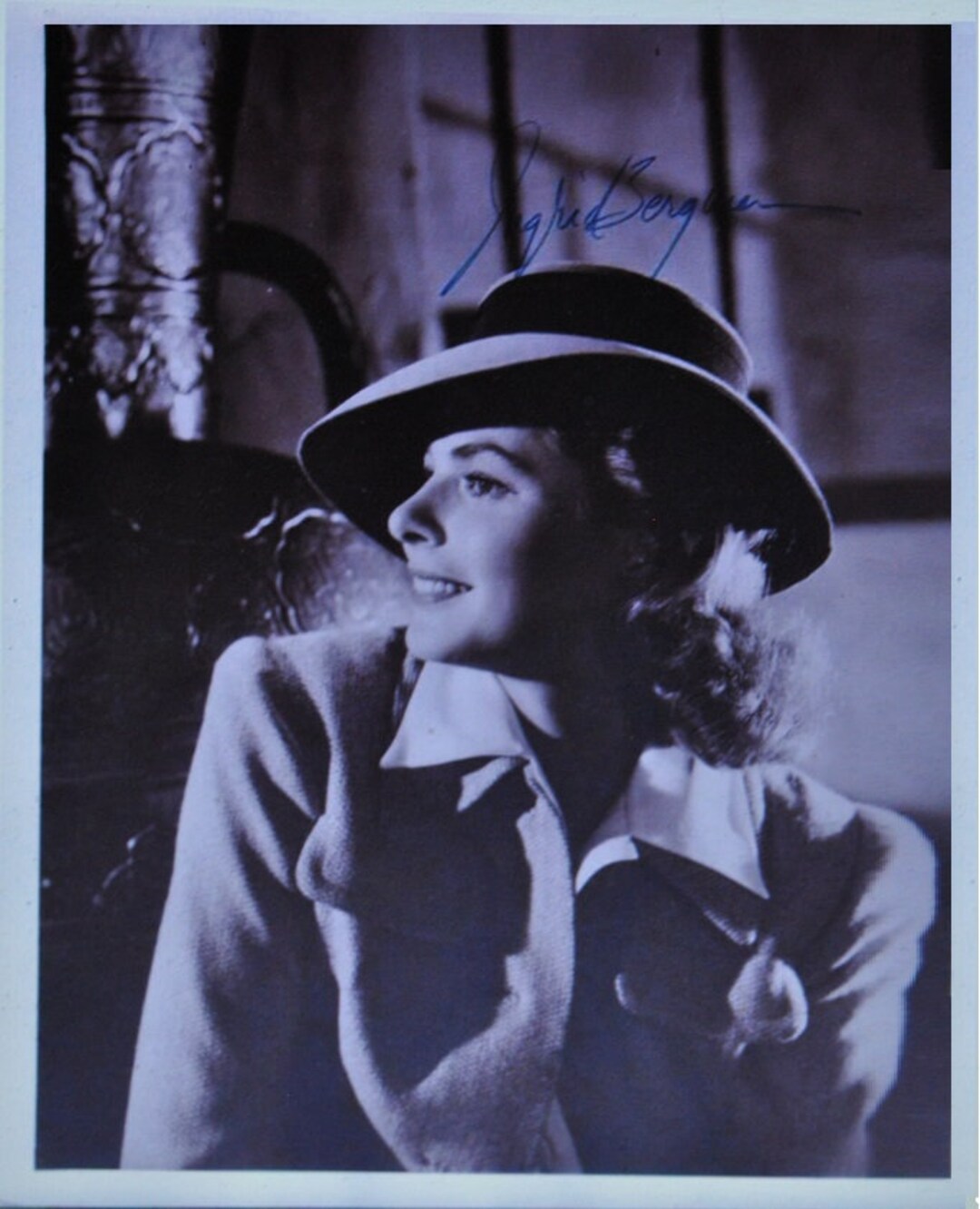 INGRID BERGMAN Signed Photo - Casablanca - for Whom the Bell Tolls W ...