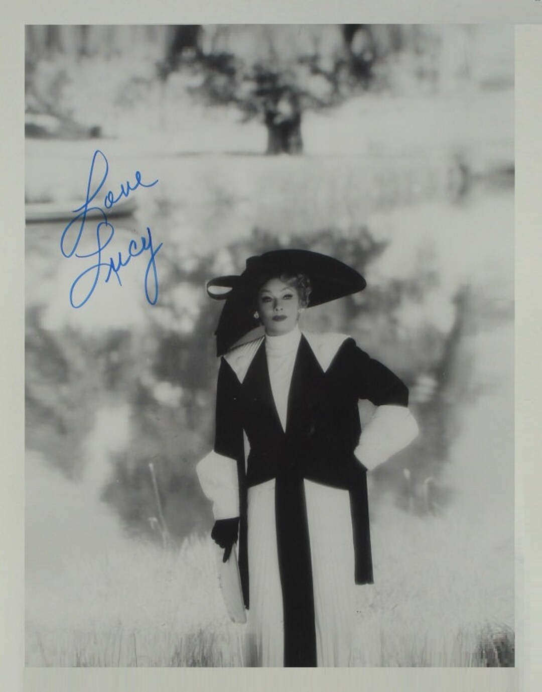 LUCILLE BALL Signed Photo - I Love Lucy, RKO Radio Pictures W/coa - Etsy