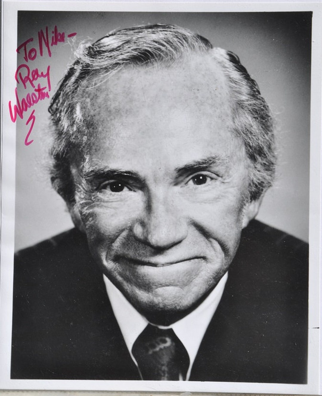 RAY WALSTON SIGNED Photo - My Favorite Martian, Damn Yankees W/coa - Etsy