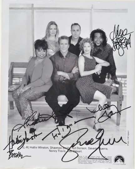 BECKER CAST SIGNED Photo X6 Ted Danson, Hattie Winston, Shawnee Smith ...