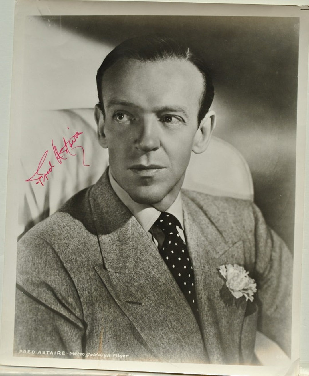 FRED ASTAIRE Signed Photo - the Notorious Landlady W/coa - Etsy