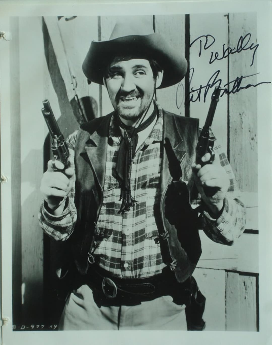 PAT BUTTRAM Signed Photo - Roy Rogers - Gene Autry - the Aristocats ...