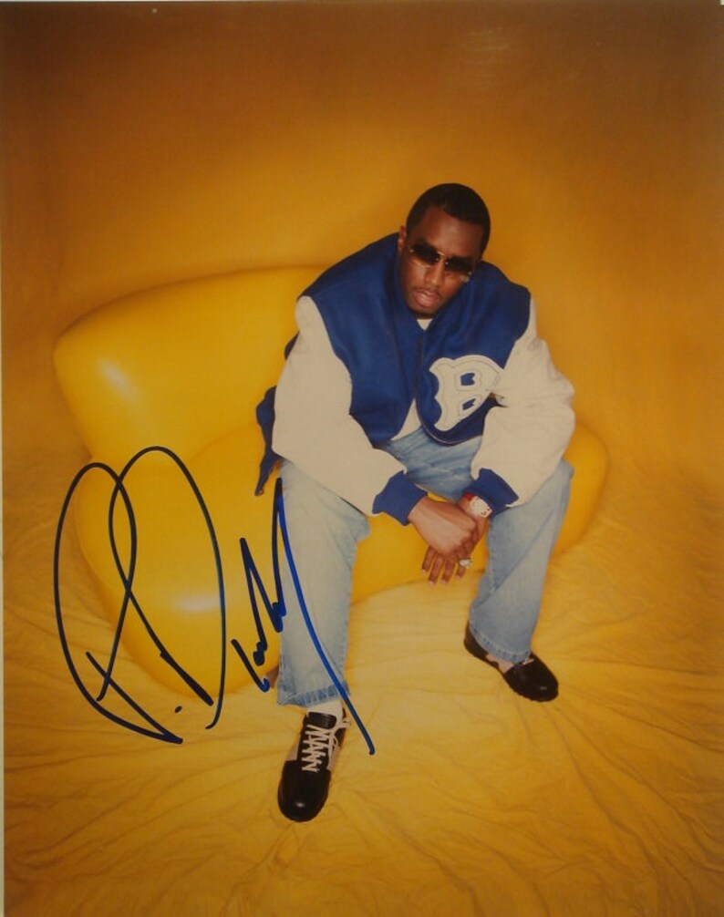SEAN COMBS Puff Daddy Signed Photo P. Diddy W/coa - Etsy