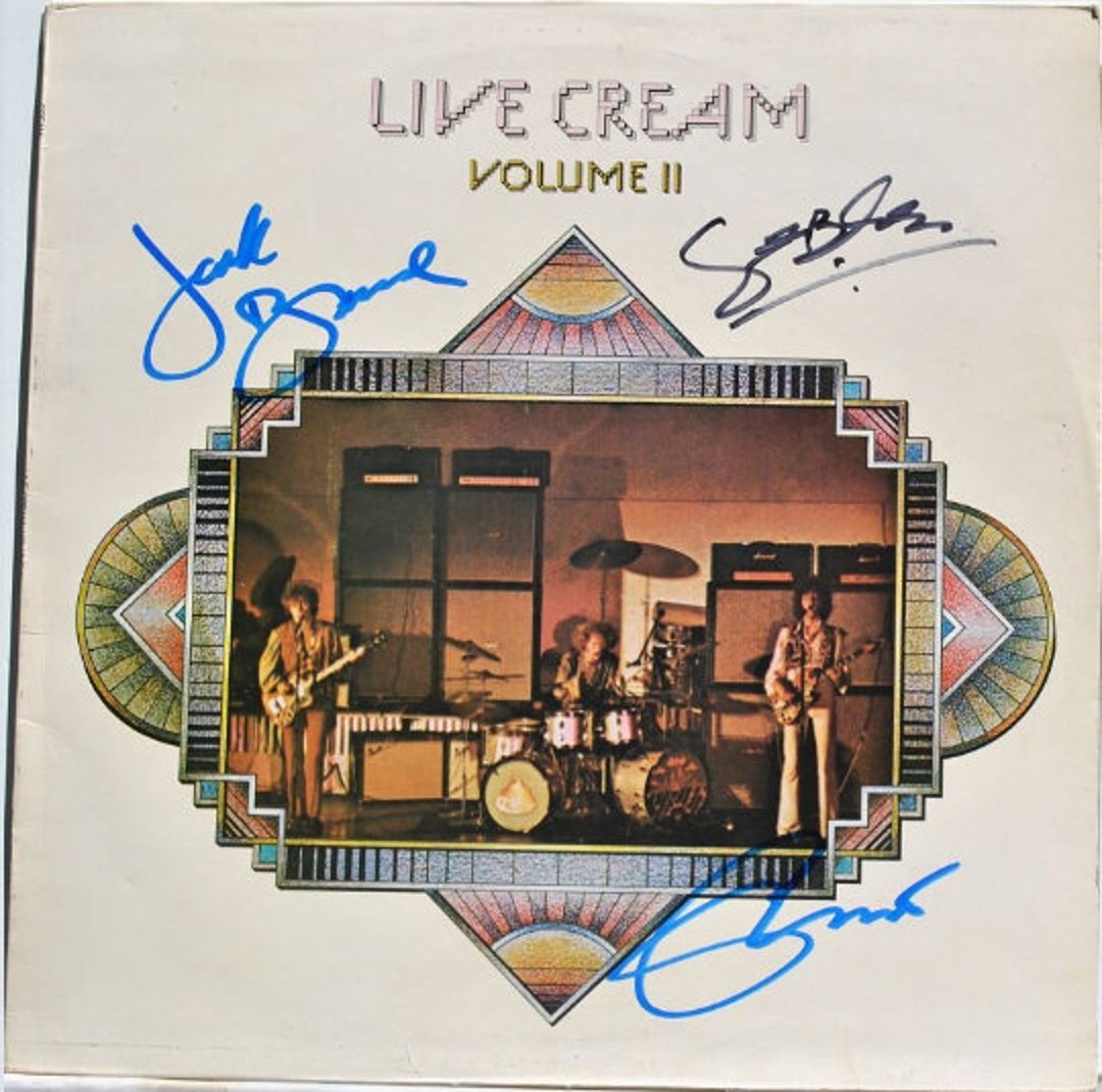 CREAM - LIVE VOL 3 X3 Album Cover Only- Eric Clapton, Jack Bruce ...