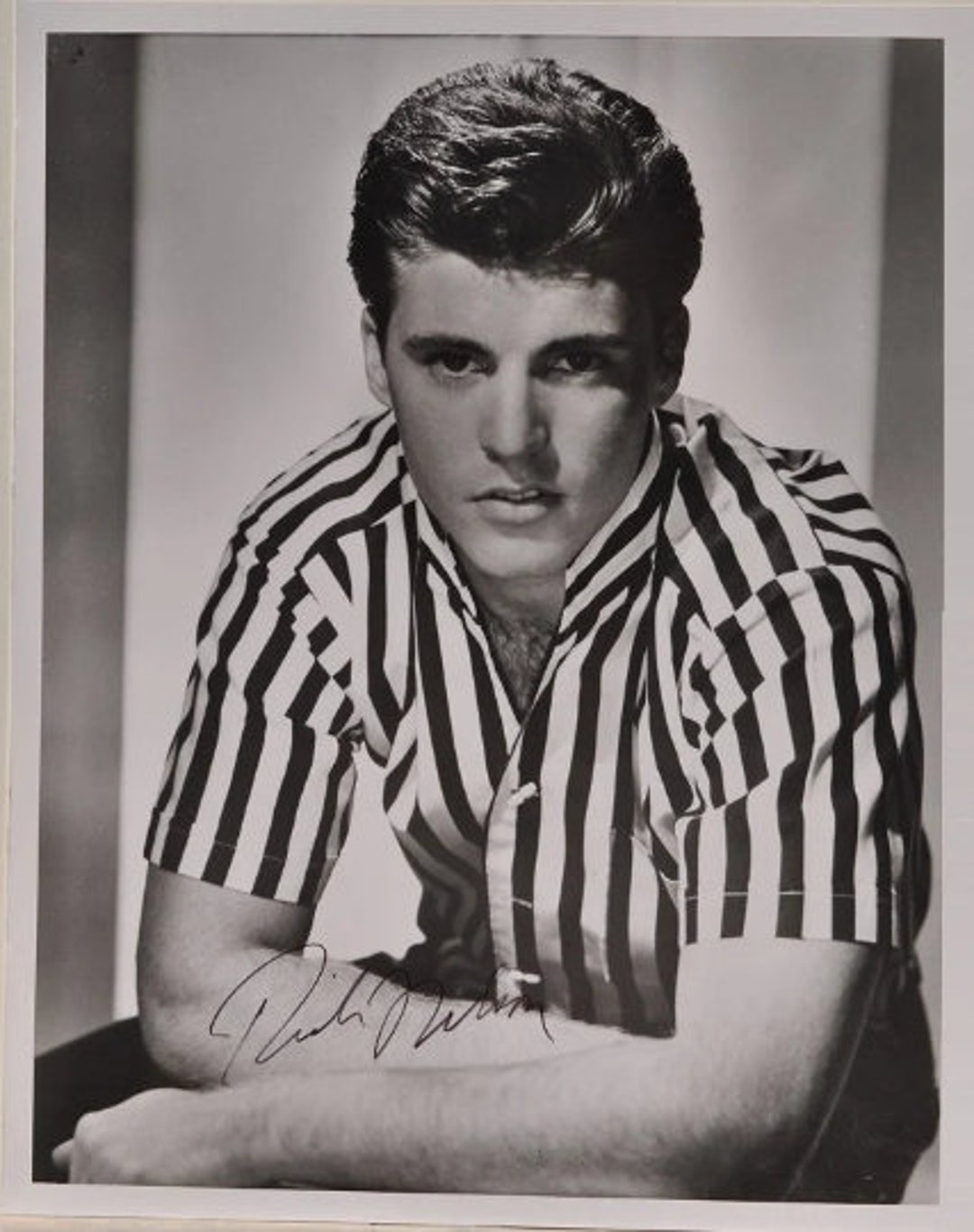 RICKY NELSON SIGNED Photo - the Adventures of Ozzie and Harriet - Rio ...
