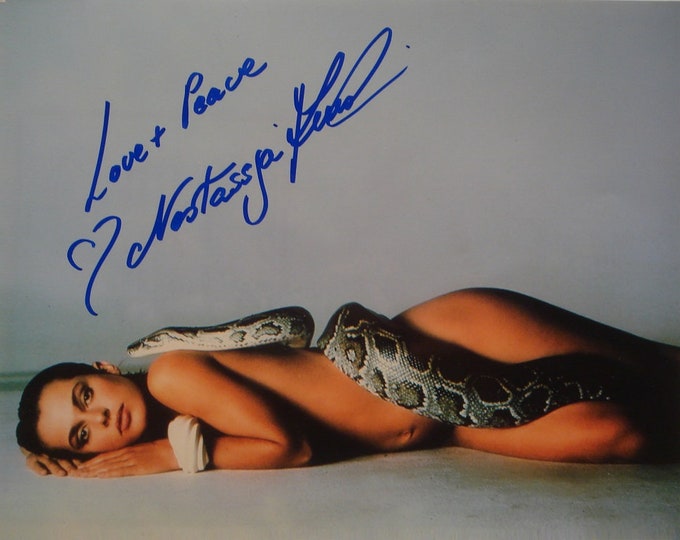 Nastassja Kinski Signed Photo And The Serpent Tess Etsy