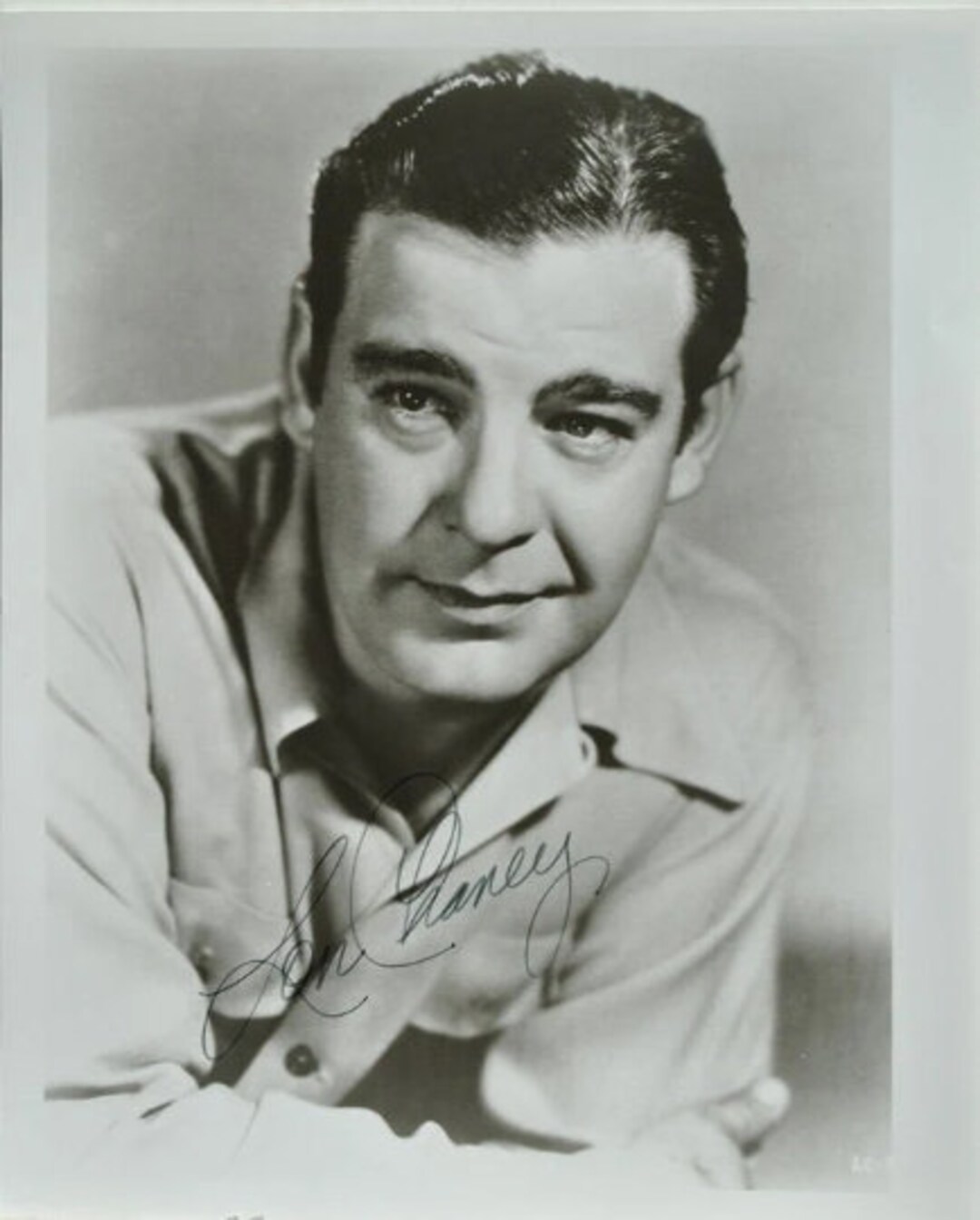 LON CHANEY Jr. Signed Photo - Son of Dracula, Wolf Man, Ghost of ...