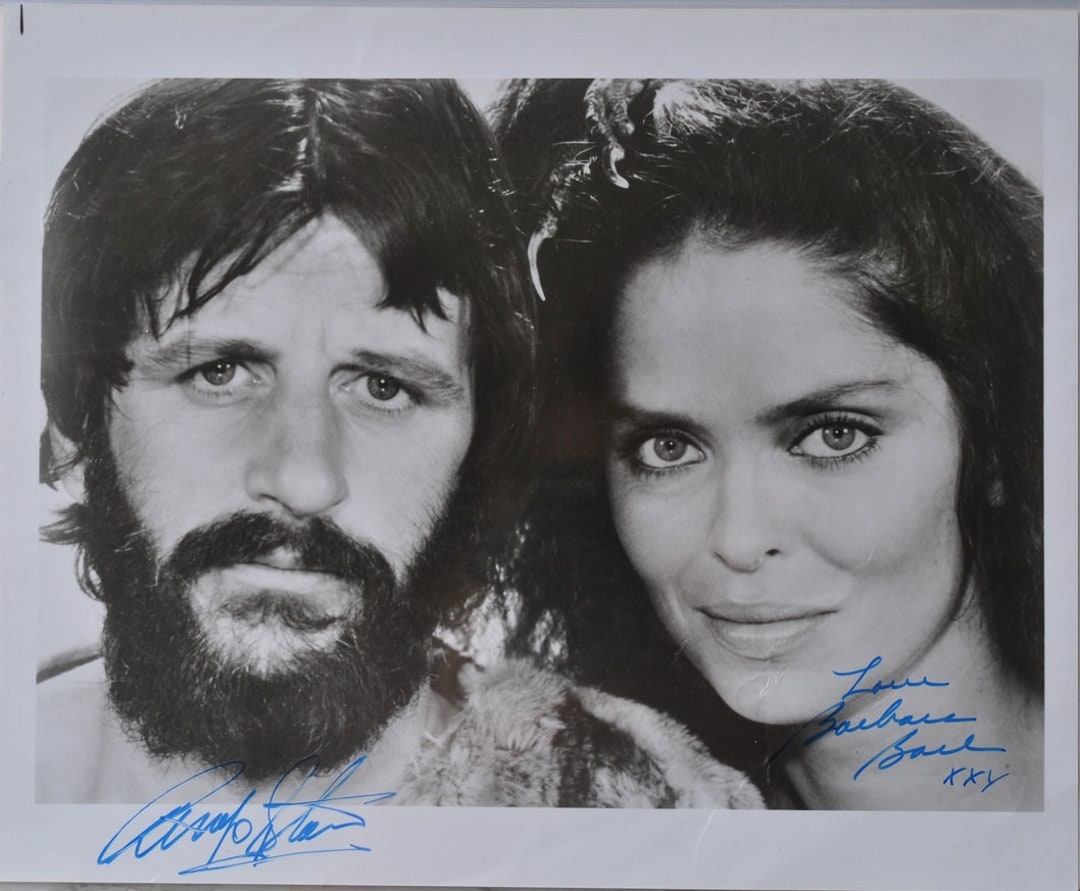 RINGO STARR & BARBARA Bach Signed Photo – Caveman W/coa - Etsy
