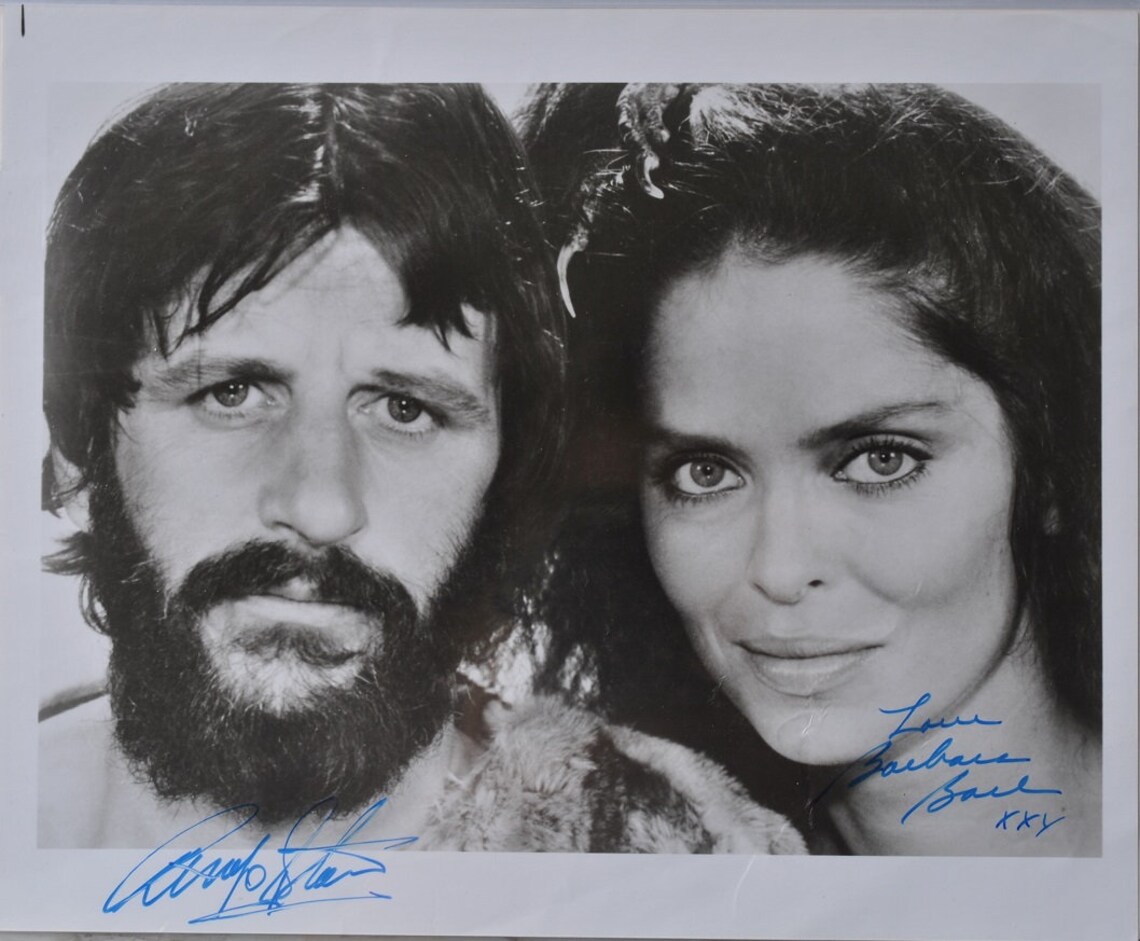 RINGO STARR & BARBARA Bach Signed Photo – Caveman W/coa - Etsy