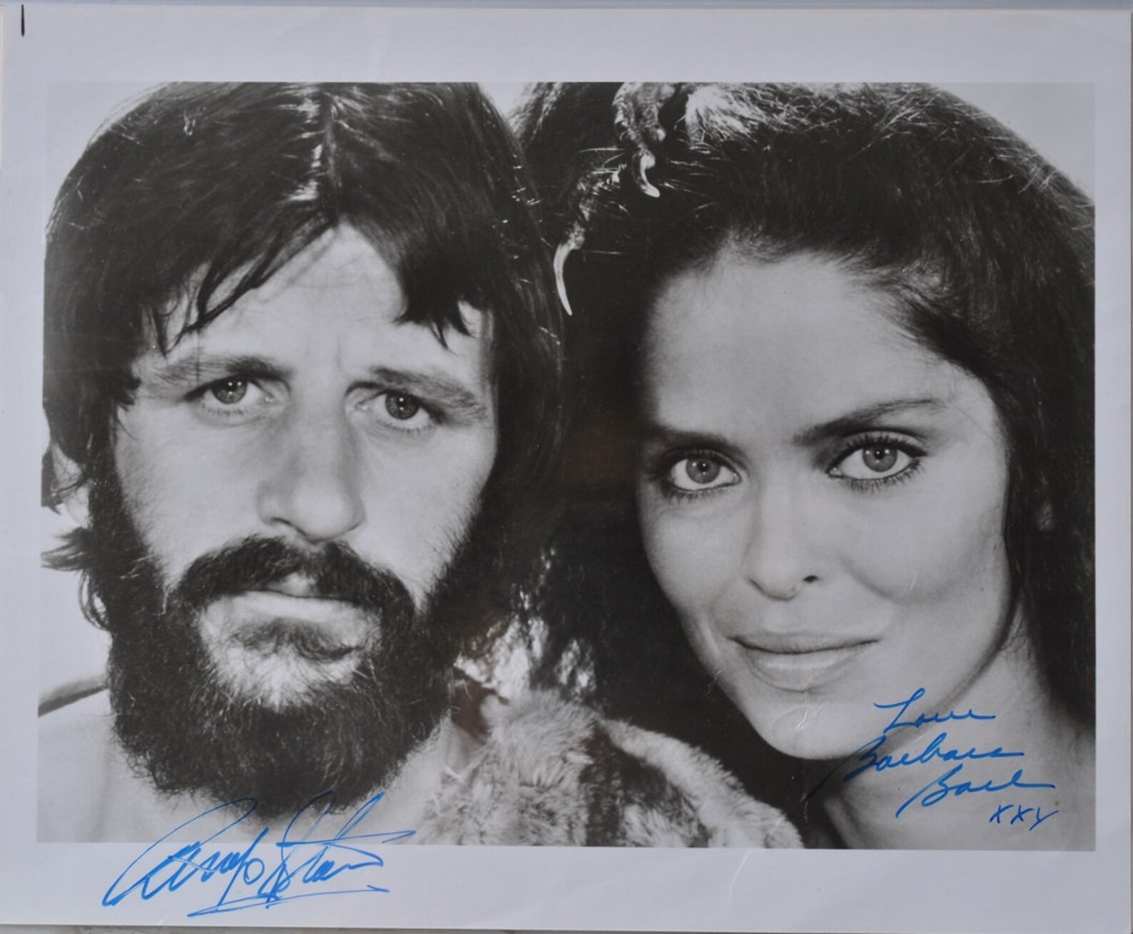 RINGO STARR & BARBARA Bach Signed Photo – Caveman W/coa - Etsy