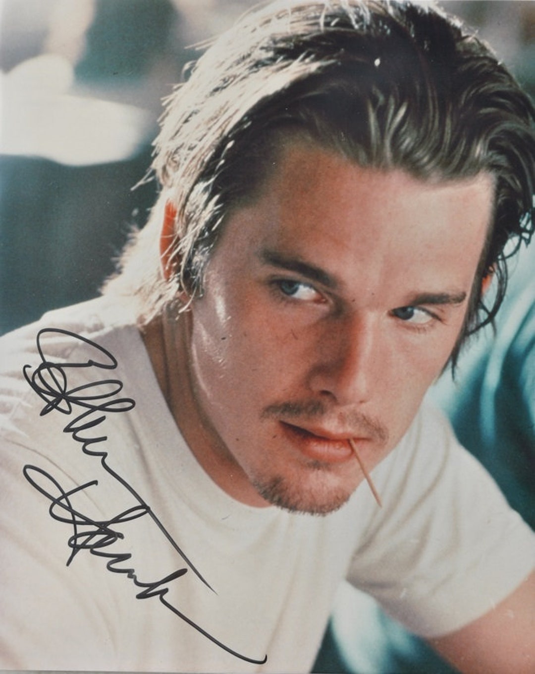 ETHAN HAWKE Signed Photo- Dead Poet Society, Reality Bites, Before ...