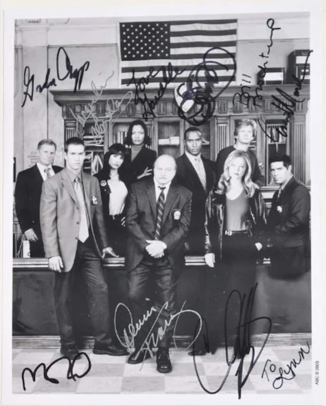 NYPD BLUE CAST Signed Photo X9 - Gordon Clapp, Bill Brochtrup ...