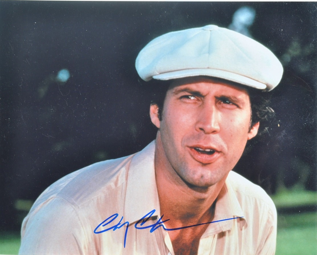CHEVY CHASE SIGNED Photo Caddyshack, Vacation, Three Amigos W/coa - Etsy