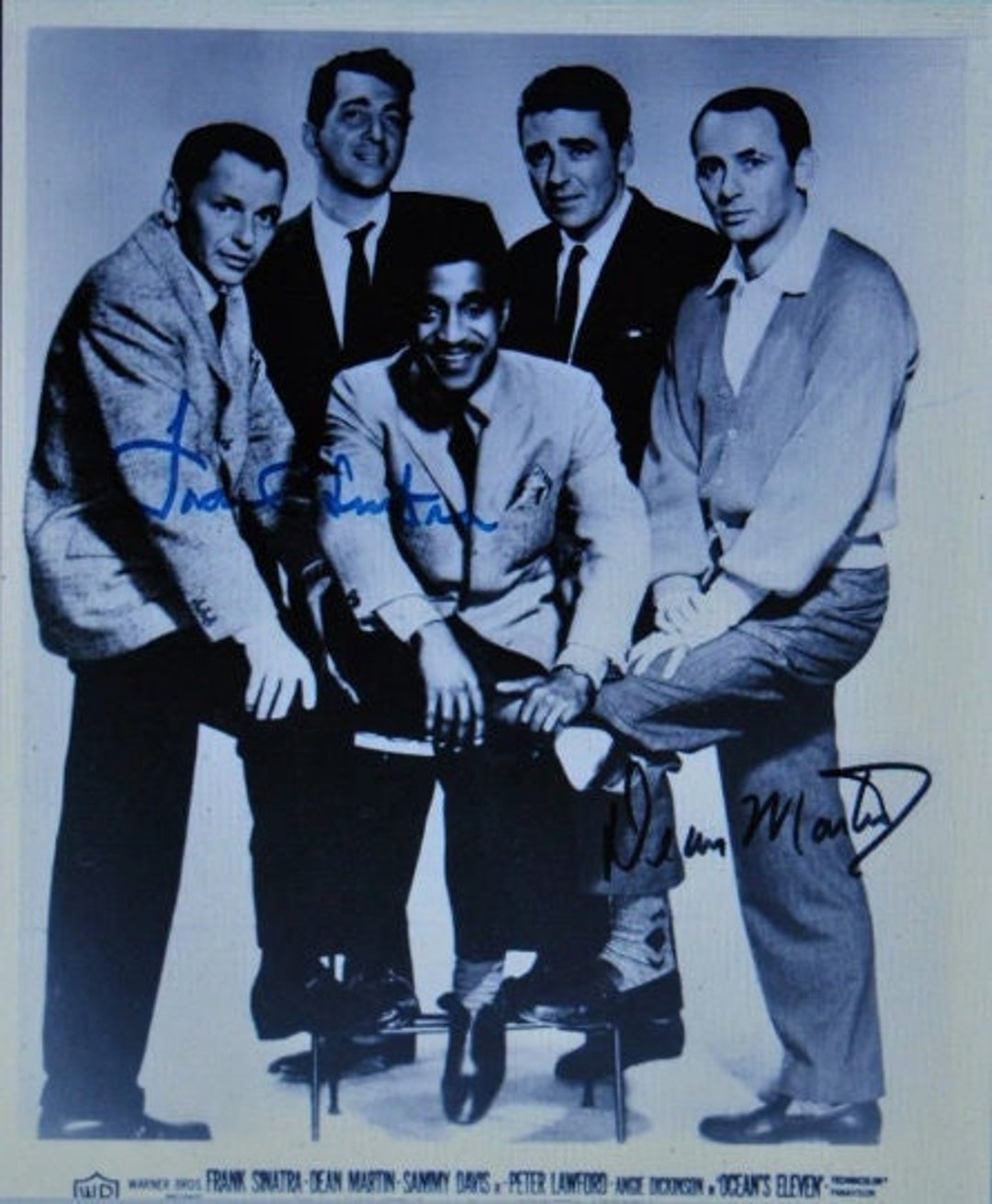 Frank Sinatra & Dean Martin RAT PACK Autographed 8x10 Photo W/coa - Etsy