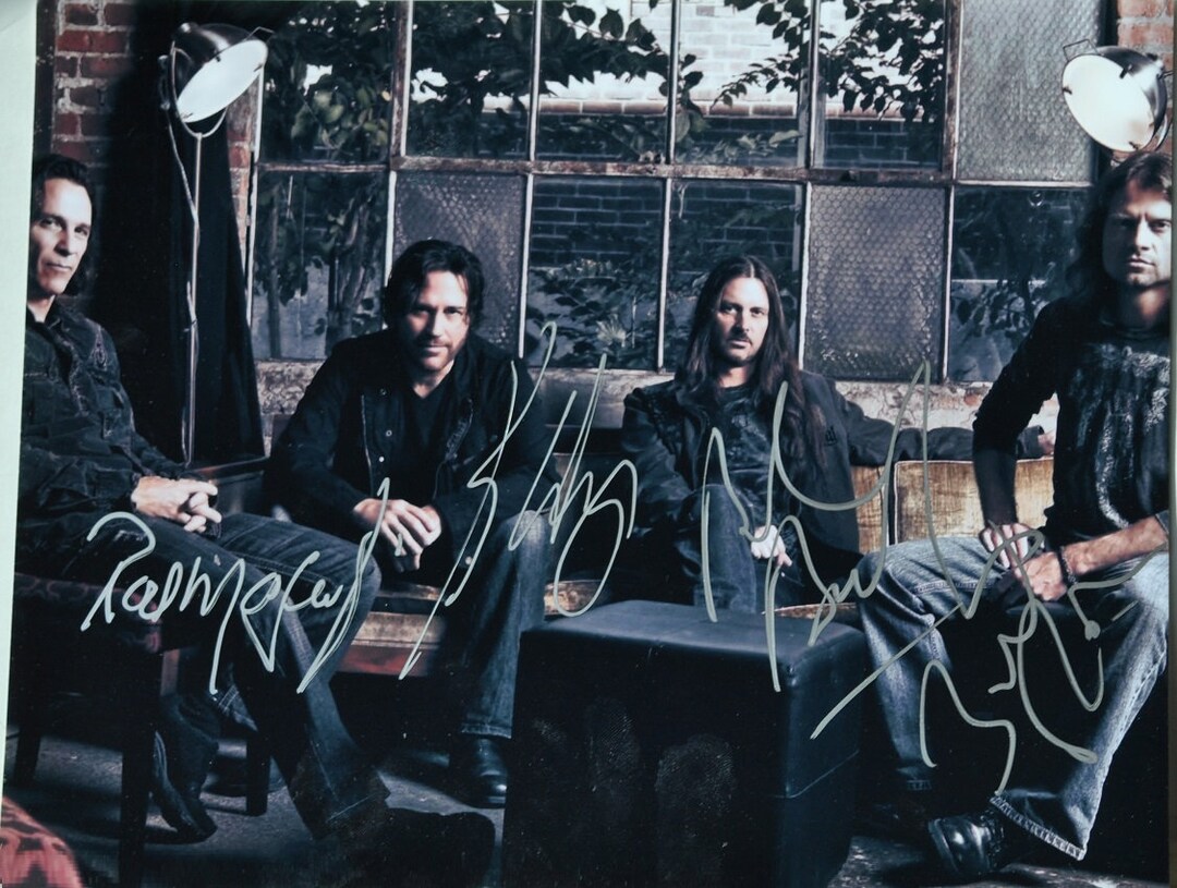WINGER Signed Photo X4 – Kip Winger, Rod Morgestein + W/coa - Etsy