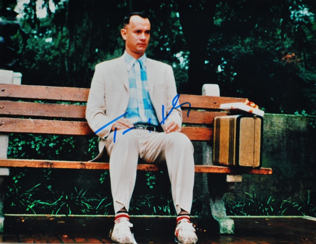 TOM HANKS Signed Photo - Forrest Gump W/coa - Etsy