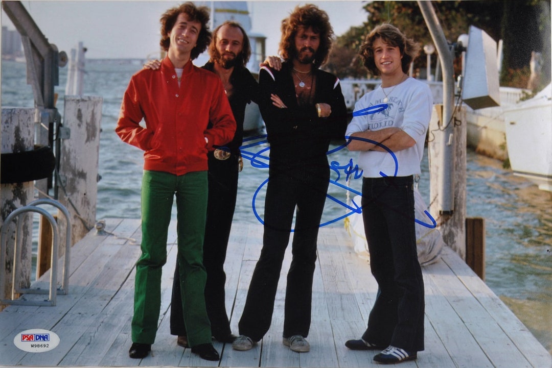 BARRY GIBB Signed Photo – the Bee Gees W/coa - Etsy