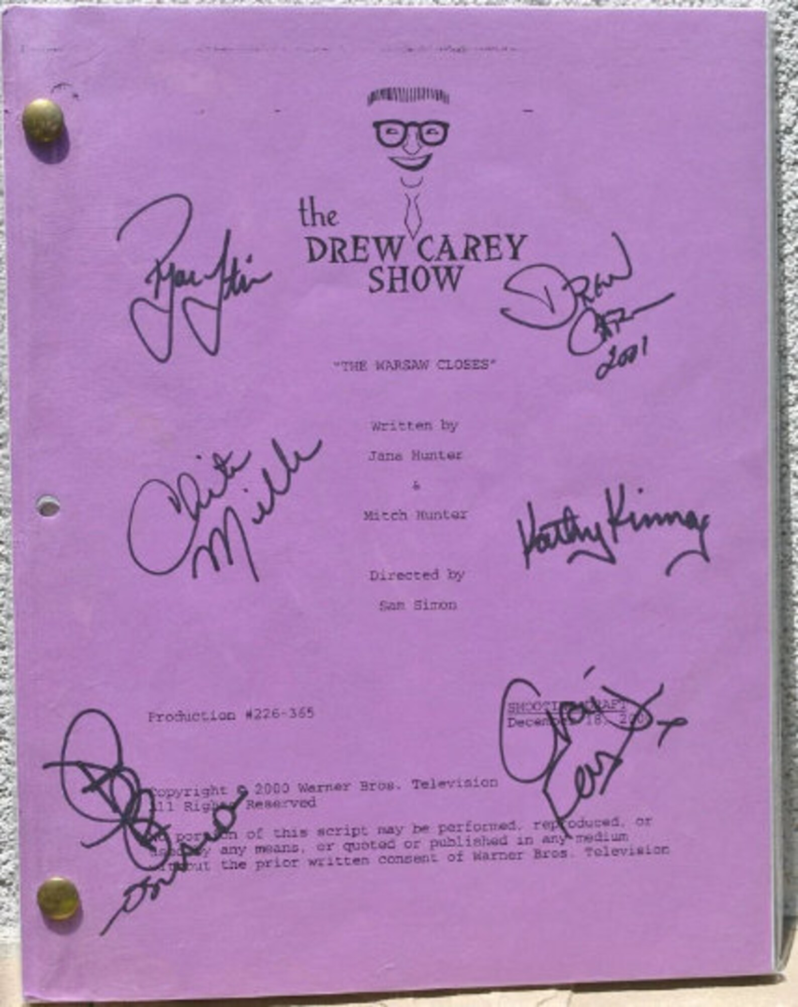The DREW CAREY SHOW - Tv Series, Season 6 Episode 12, Complete Shooting ...