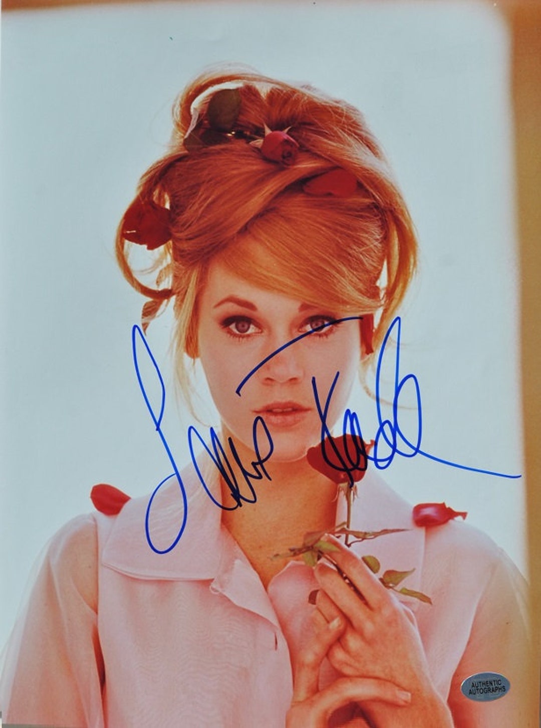 JANE FONDA SIGNED Photo - 9 to 5, on Golden Pond, Barbarella W/coa - Etsy