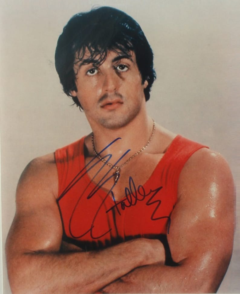 SYLVESTER STALLONE Signed Photo ROCKY W/coa - Etsy