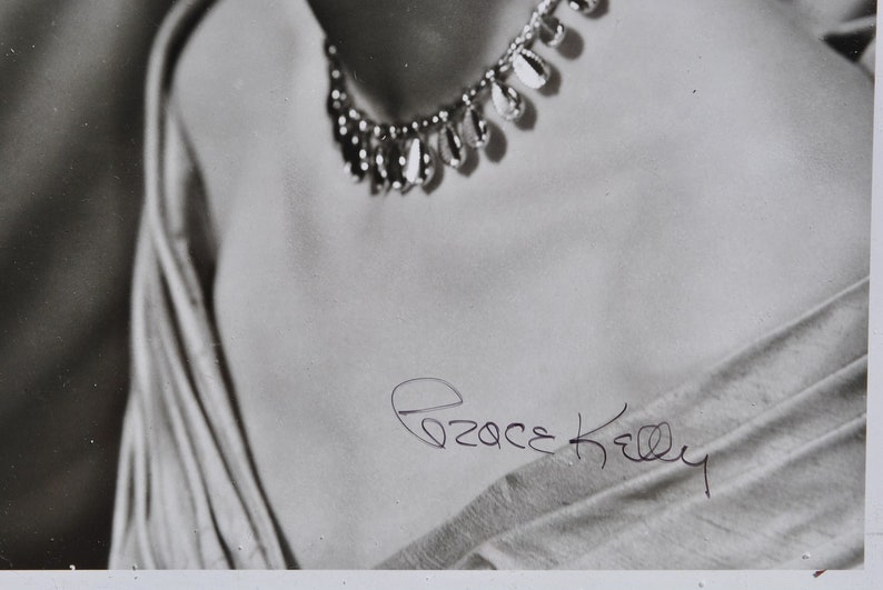 GRACE KELLY Signed Photo Princess Grace the Swan Mogambo - Etsy