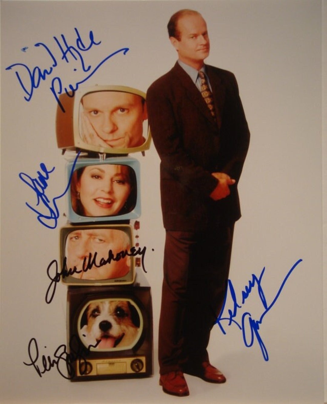 FRASIER CAST SIGNED Autographed Photo X5 - Kelsey Grammer, Jane Leeves ...