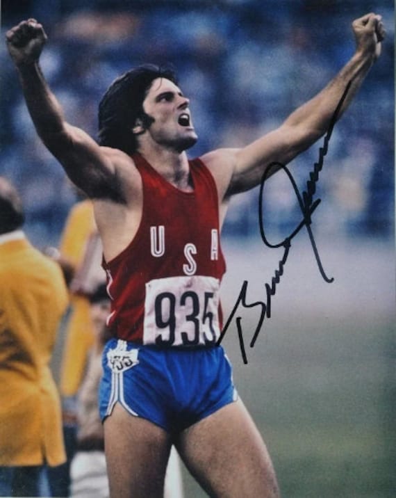 BRUCE JENNER former SIGNED Photo now Caitlyn Jenner - Etsy