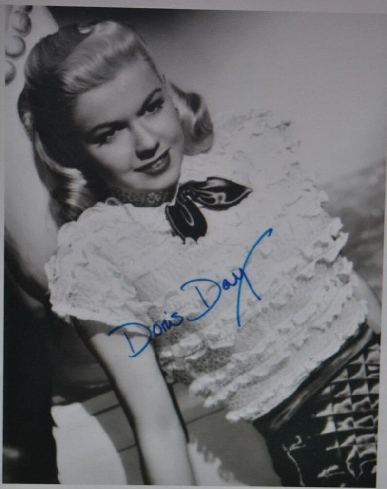 DORIS DAY Signed Photo the Man Who Knew Too Much, Romance on the High ...