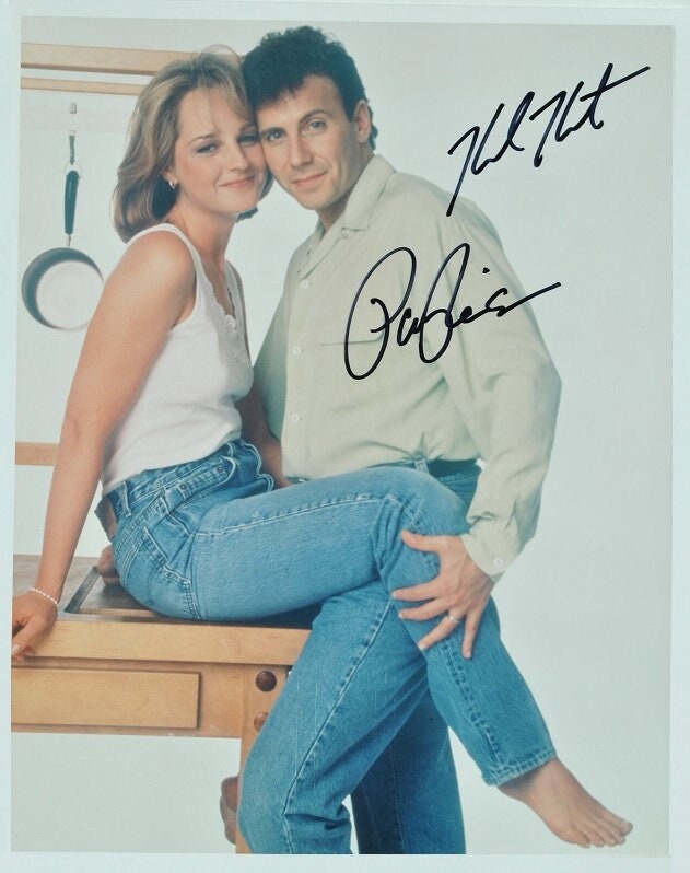 Mad About You Cast Signed Photo X2 Paul Reiser Helen Hunt Wcoa Etsy