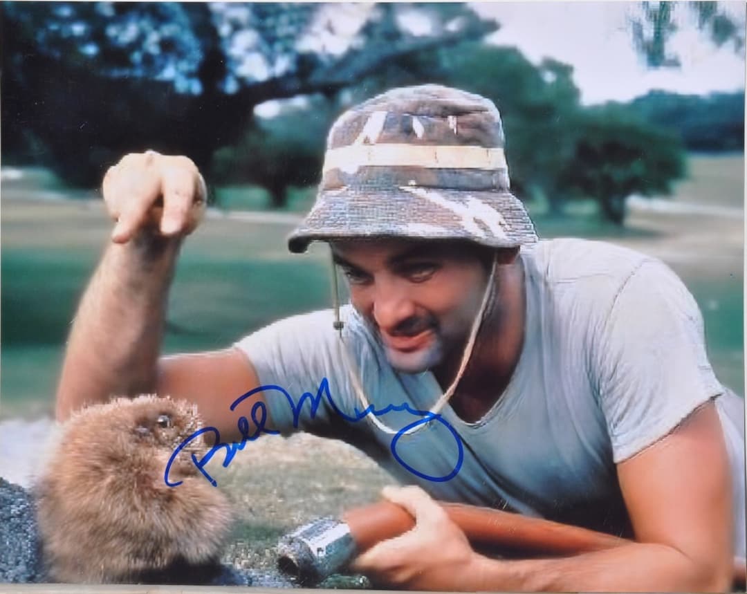 BILL Murray - CADDYSHACK Signed Photo W/coa - Etsy