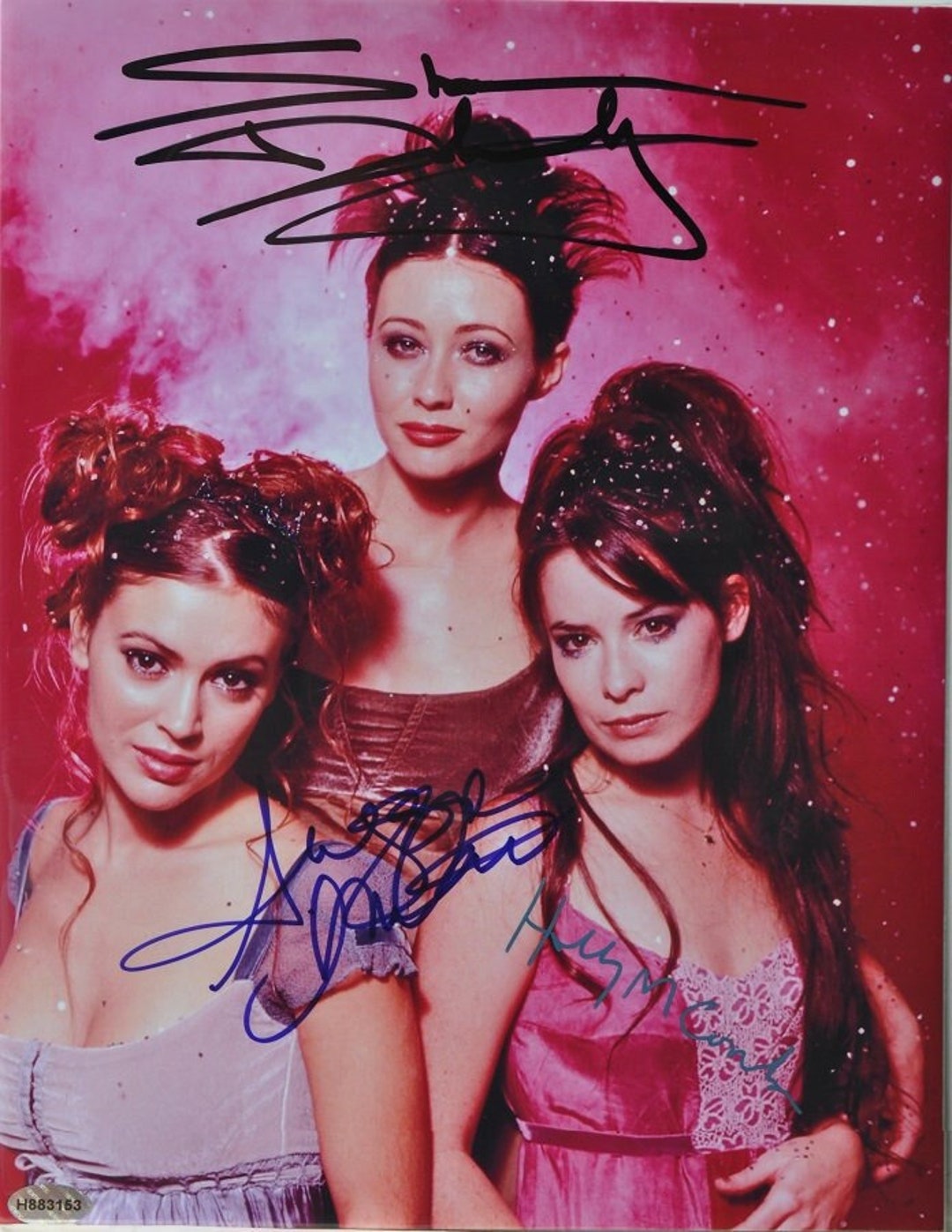 CHARMED CAST SIGNED Photo X3 Rose Mcgowen, Holly Marie Combs W/coa - Etsy