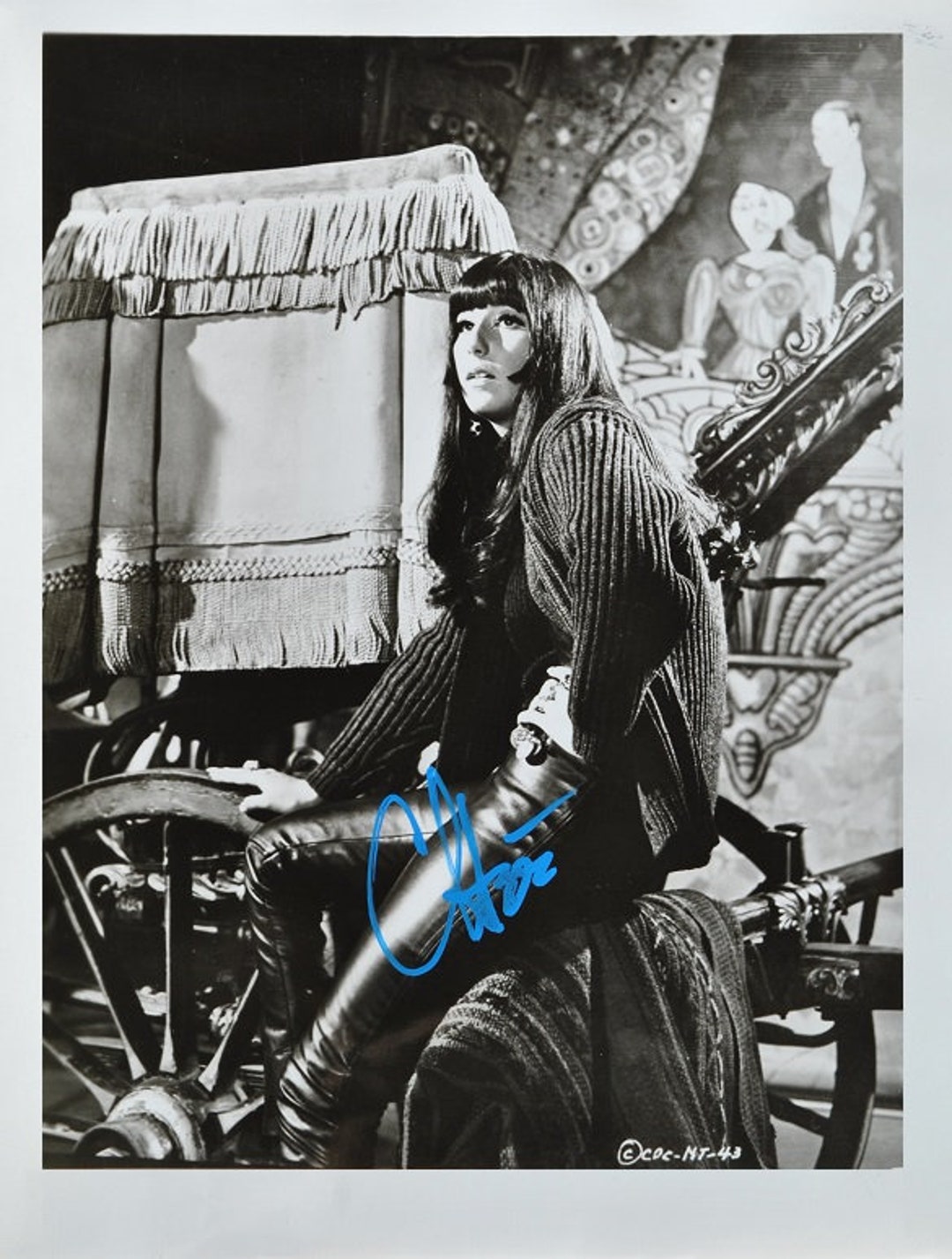 CHER SIGNED Photo - Cherilyn Sarkisian, Sonny and Cher W/coa - Etsy
