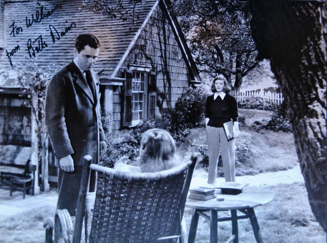 BETTE DAVIS Signed Autographed Photo W/coa - Etsy