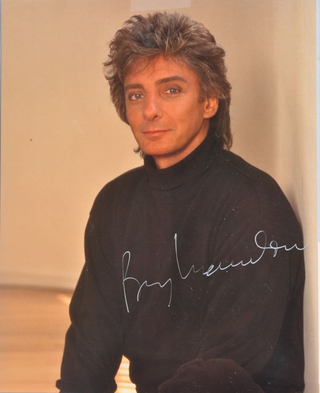 BARRY MANILOW Signed Photo - I Write the Songs, Copacabana, Mandy W/coa ...