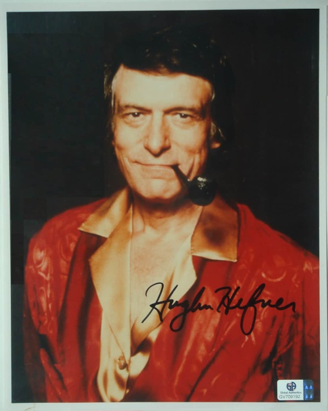 HUGH HEFNER Signed Photo Playboy Kendra Wilkinson W/coa - Etsy