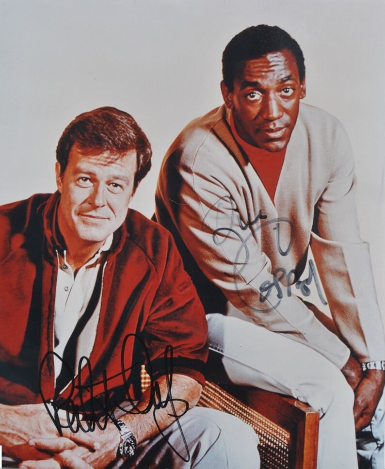 I SPY CAST Signed Photo X2 Robert Culp Bill Cosby W/coa - Etsy