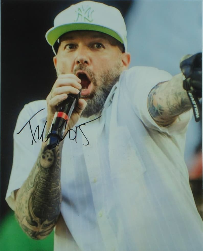 FRED DURST SIGNED Photo - Limp Bizkit W/coa - Etsy