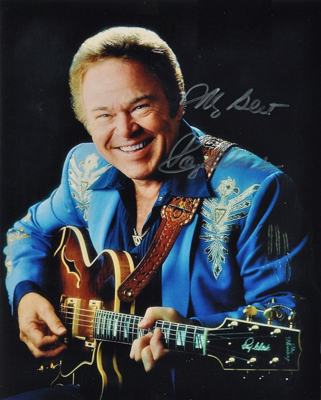 ROY CLARK SIGNED Photo - Hee Haw, Johnny Carson - Etsy