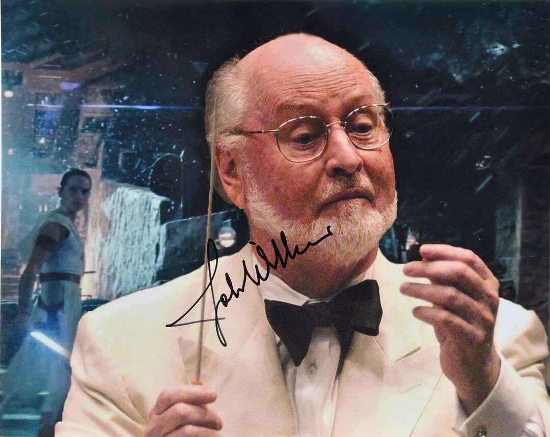 JOHN WILLIAMS Signed Photo - Star Wars, Indiana Jones W/coa - Etsy