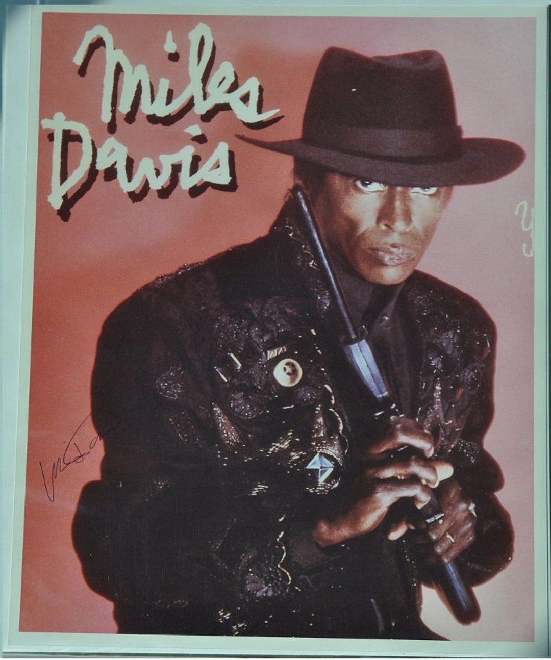 MILES DAVIS Signed Photo – Jazz Composer W/coa - Etsy