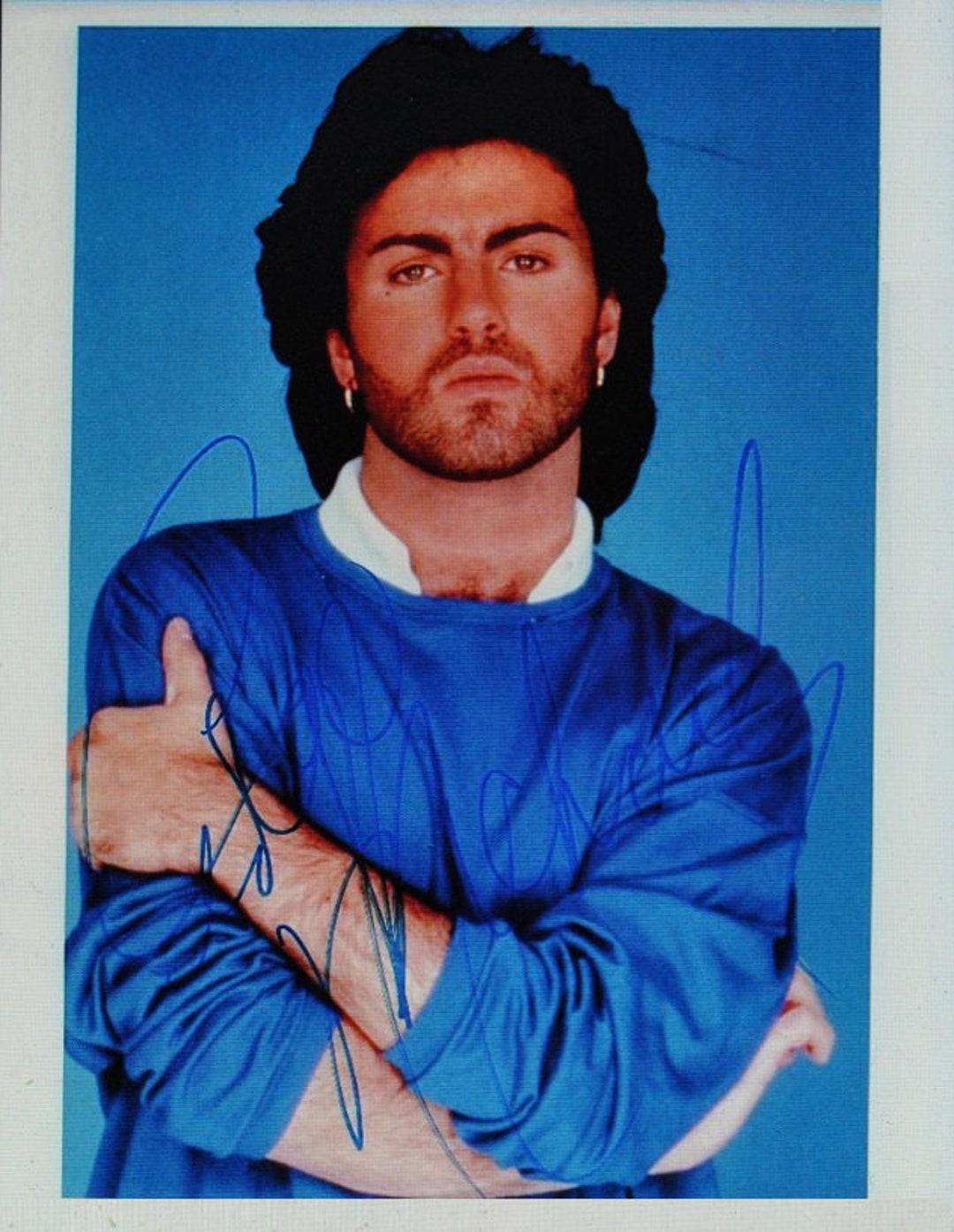 GEORGE MICHAEL Signed Photo - WHAM W/coa - Etsy