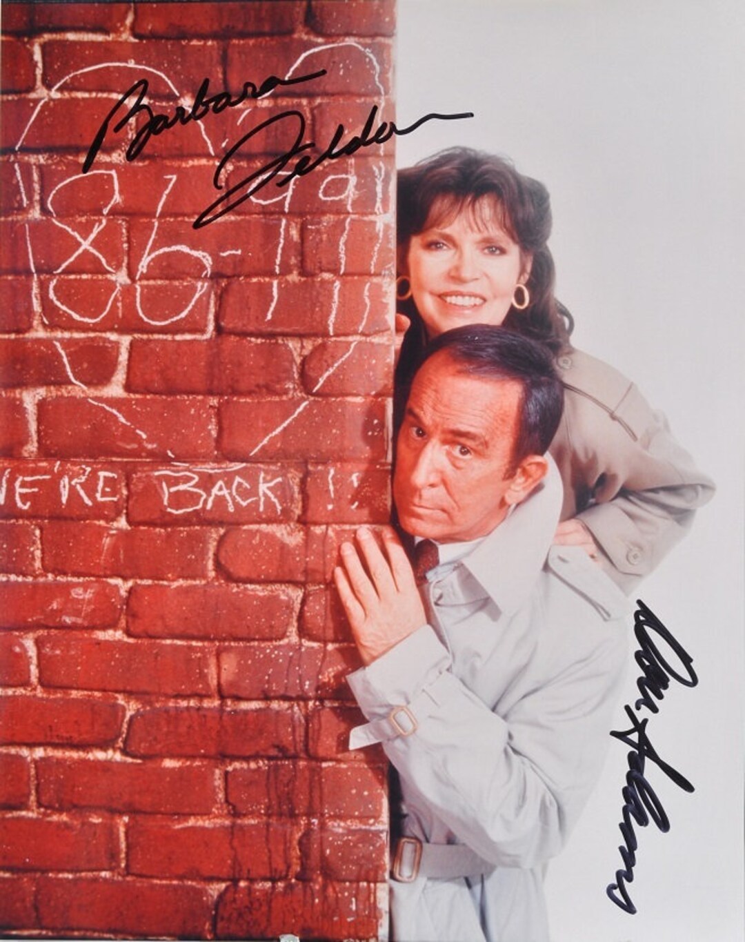 GET SMART Cast Signed Photo X2 Don Adams Barbara Feldon - Etsy