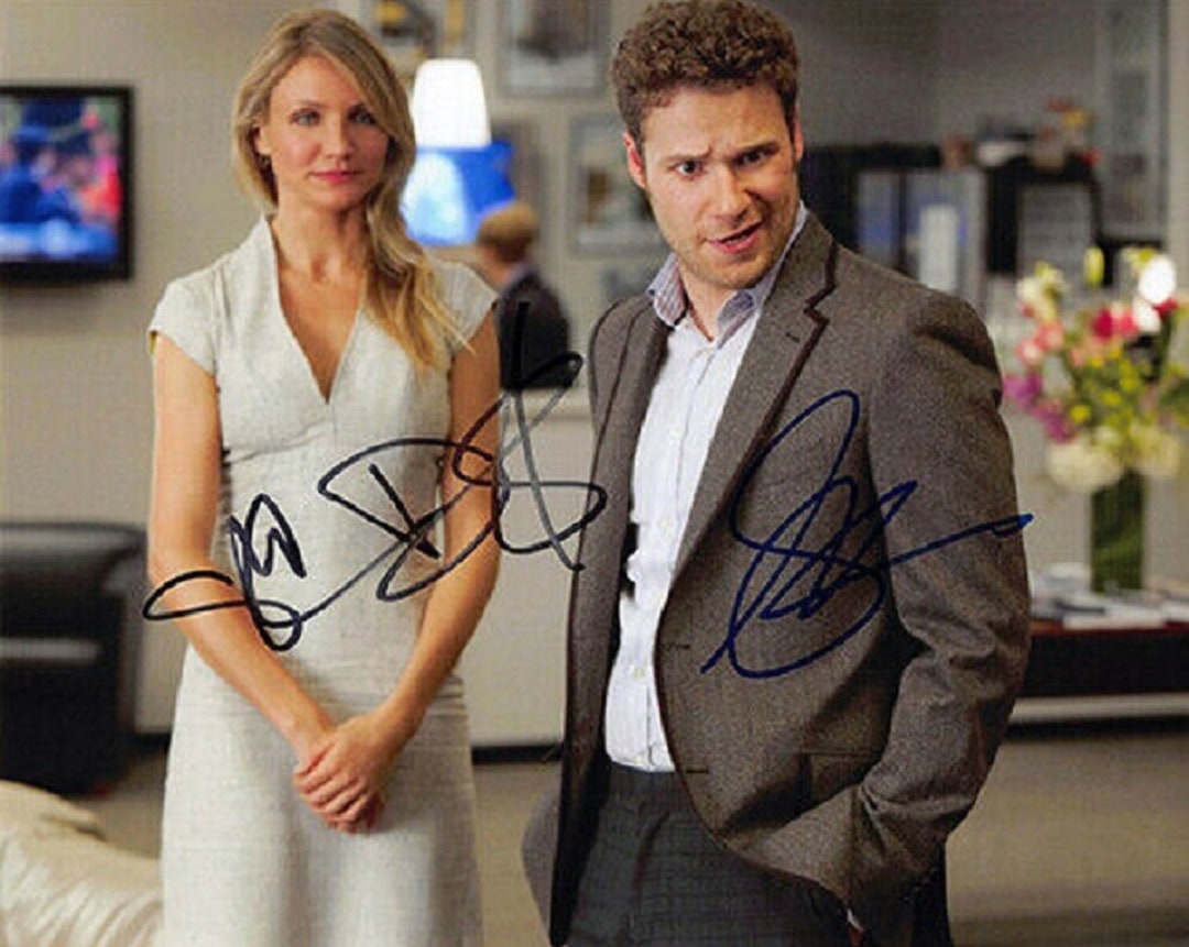 SETH ROGEN & CAMERON Diaz Signed Photo - the Green Hornet W/coa - Etsy
