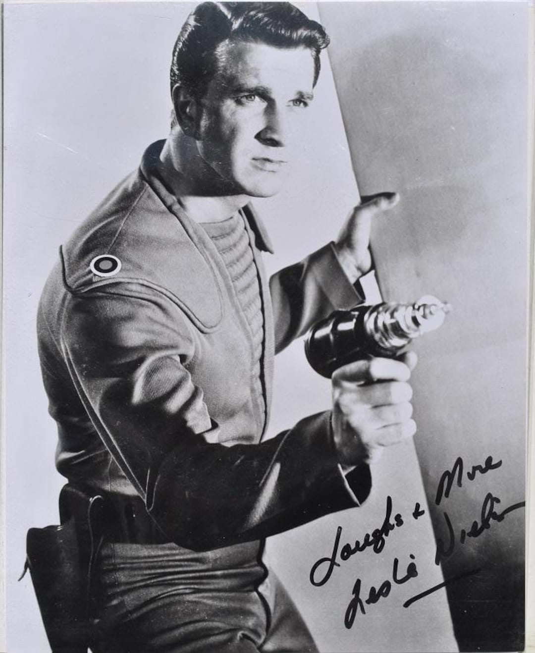 LESLIE NIELSEN - FORBIDDEN Planet Signed Photo W/coa - Etsy