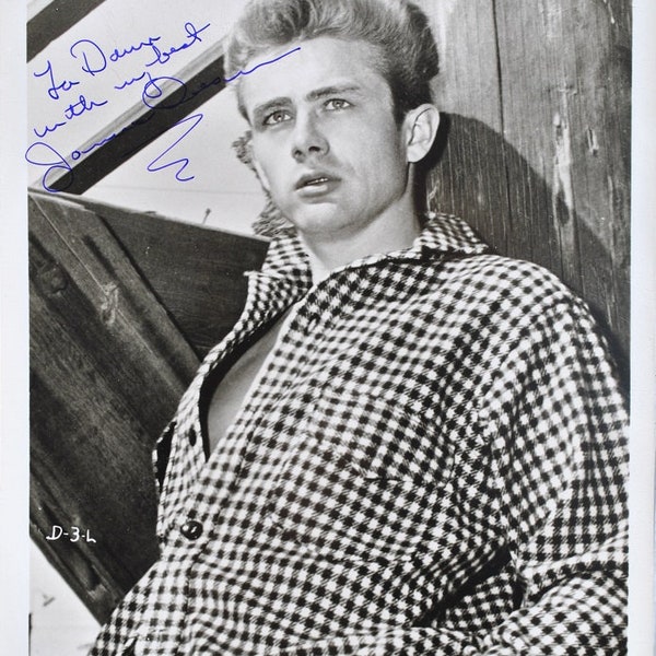James Dean Autograph - Etsy