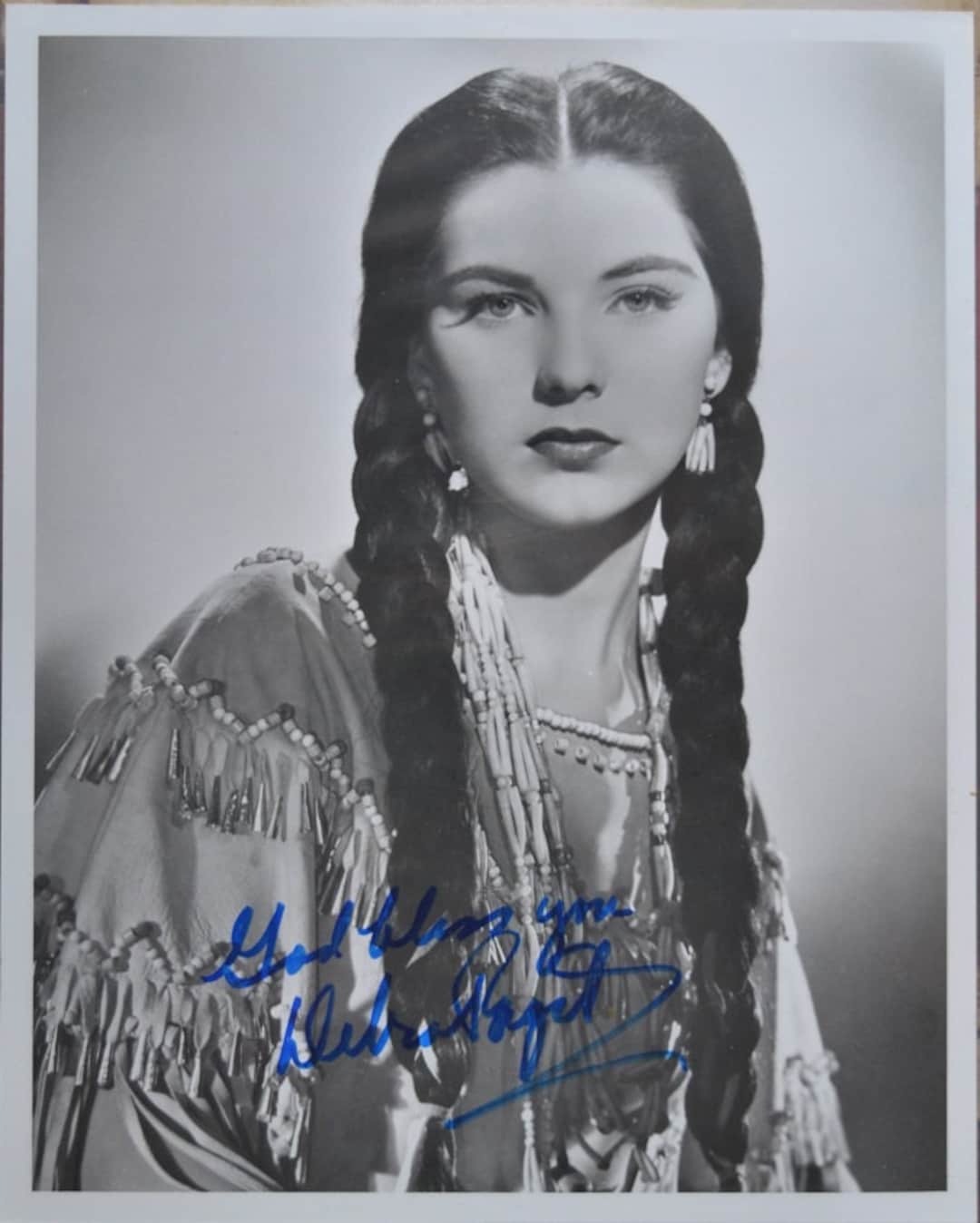 DEBRA PAGET Signed Photo – Broken Arrow, Love Me Tender W/coa - Etsy