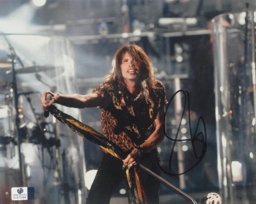 STEVEN TYLER Signed Autographed Photo AEROSMITH W/coa - Etsy