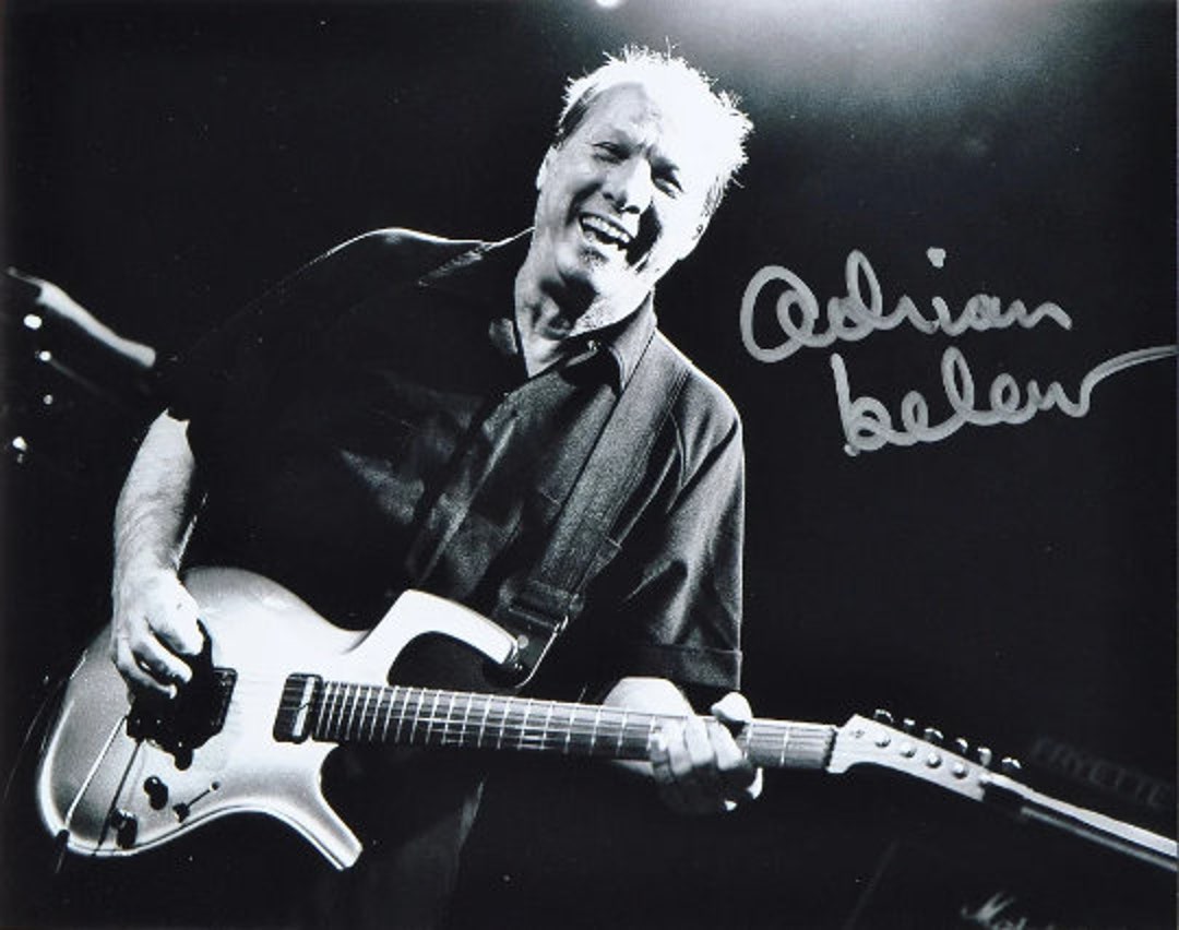 ADRIAN BELEW SIGNED 8X10 Photo - King Crimson - Robert Fripp - Frank ...