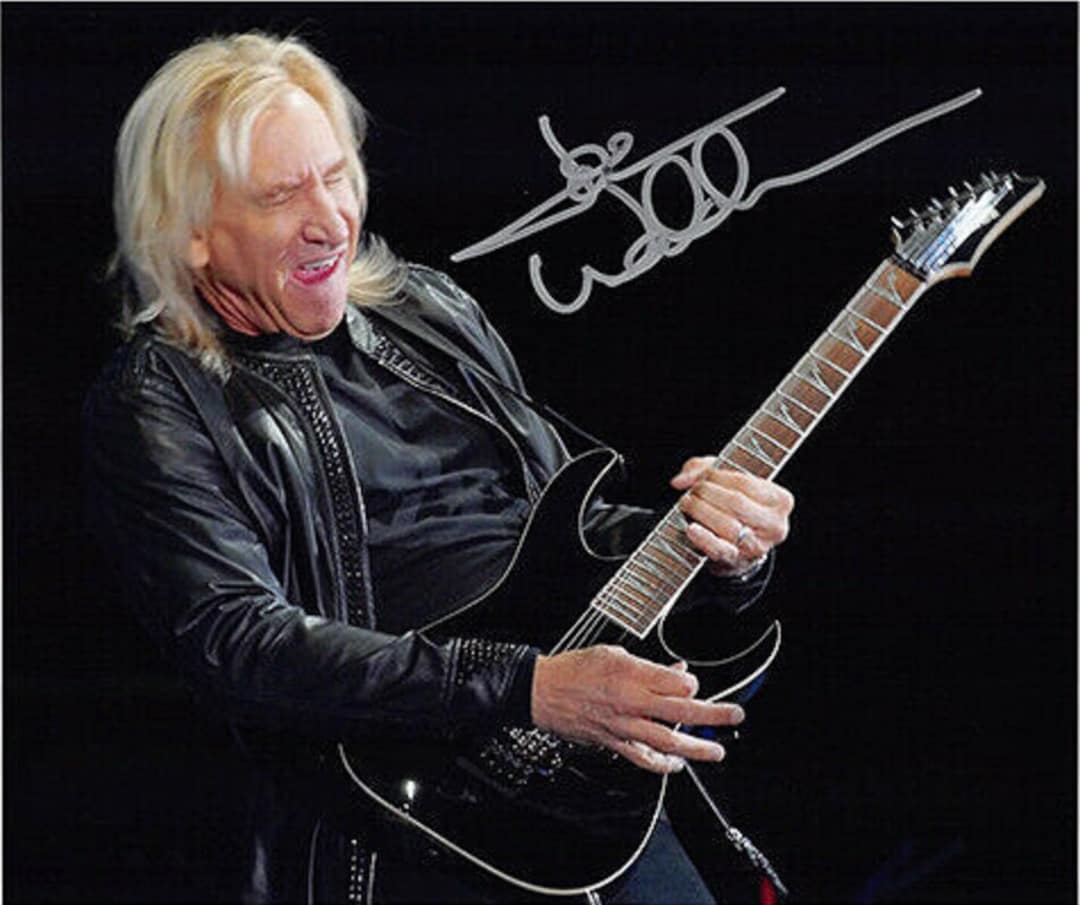 JOE WALSH Signed Photo - the Eagles - James Gang W/coa - Etsy